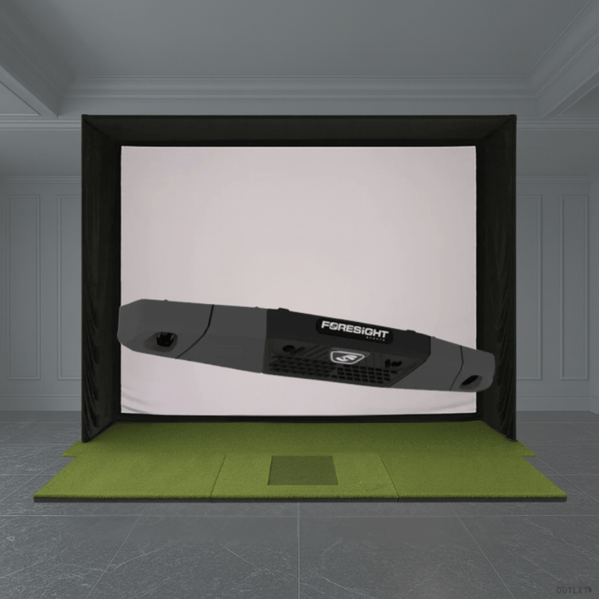 Foresight Sports Falcon SIG12 Golf Simulator Package — Indoor Golf ...