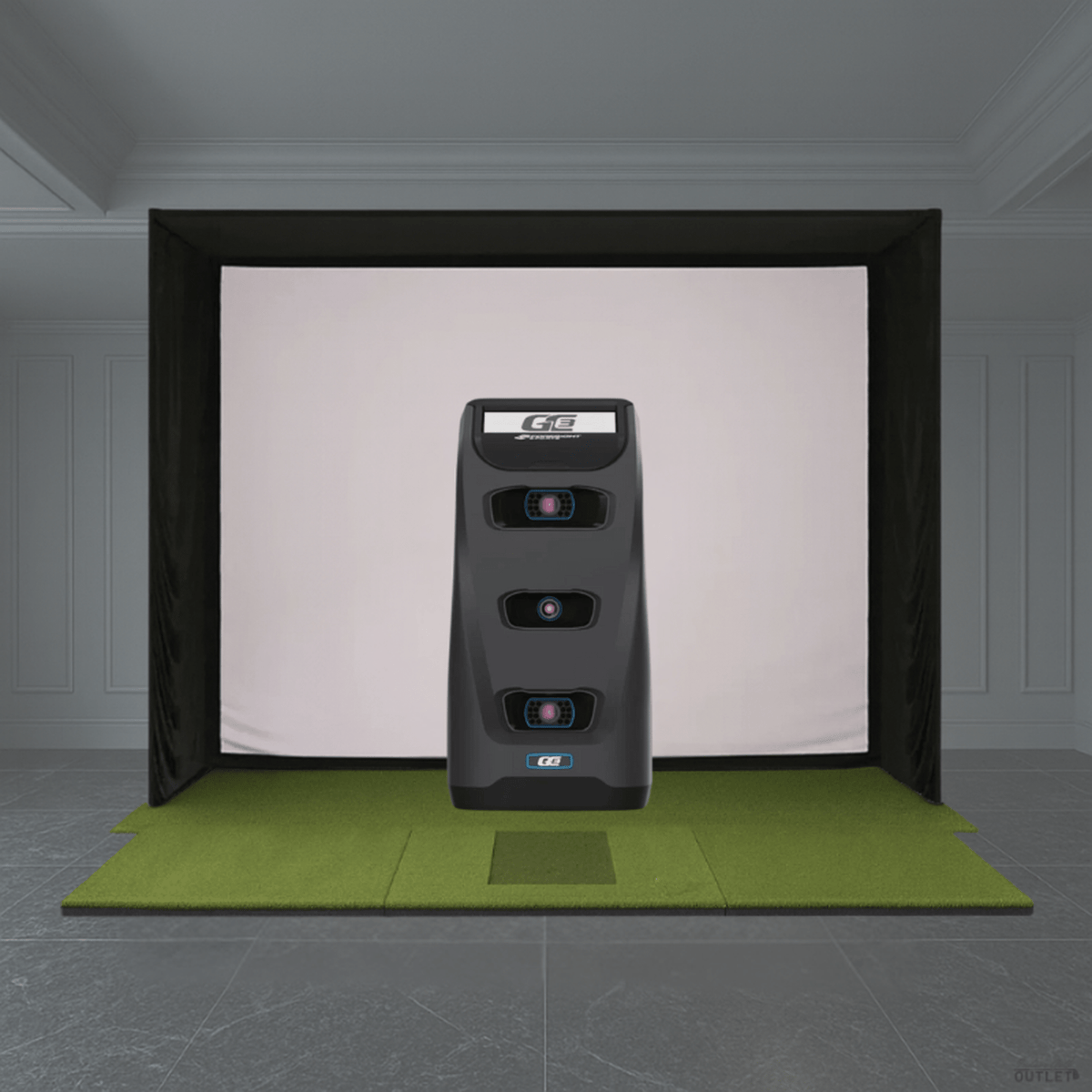 Foresight Sports GC3 SIG12 Golf Simulator Package — Indoor Golf Essentials