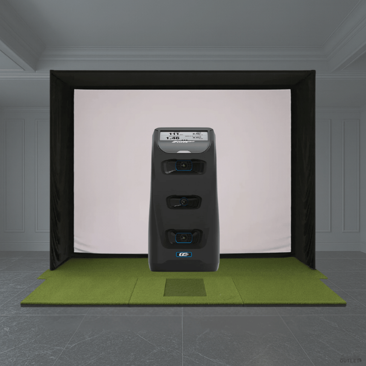 Foresight Sports GC3S SIG8 Golf Simulator Package — Indoor Golf Essentials