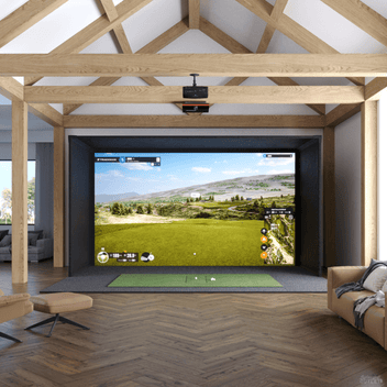 Golf Simulator Installation — Indoor Golf Essentials