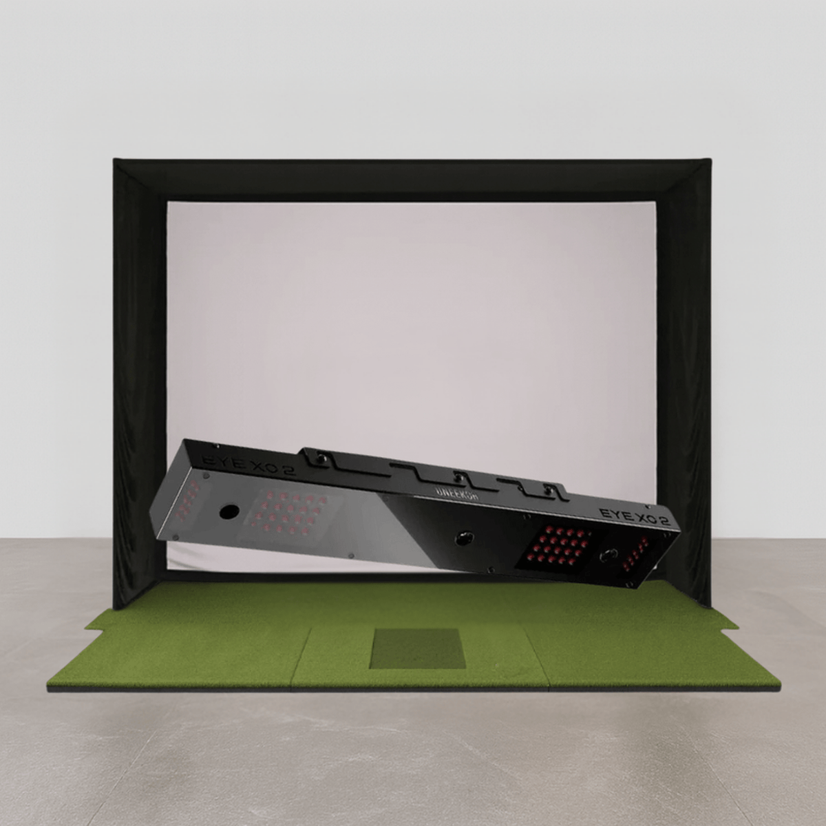 Uneekor EYE XO2 SIG12 Golf Simulator Package — Indoor Golf Essentials